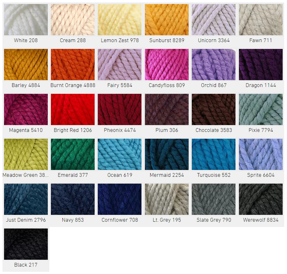 Cygnet Seriously Chunky Yarn - Etsy UK