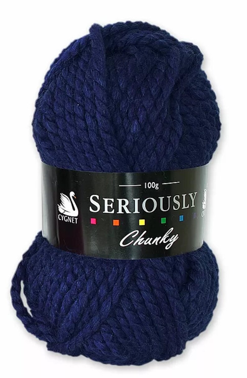 Cygnet Seriously Chunky Yarn - Etsy UK