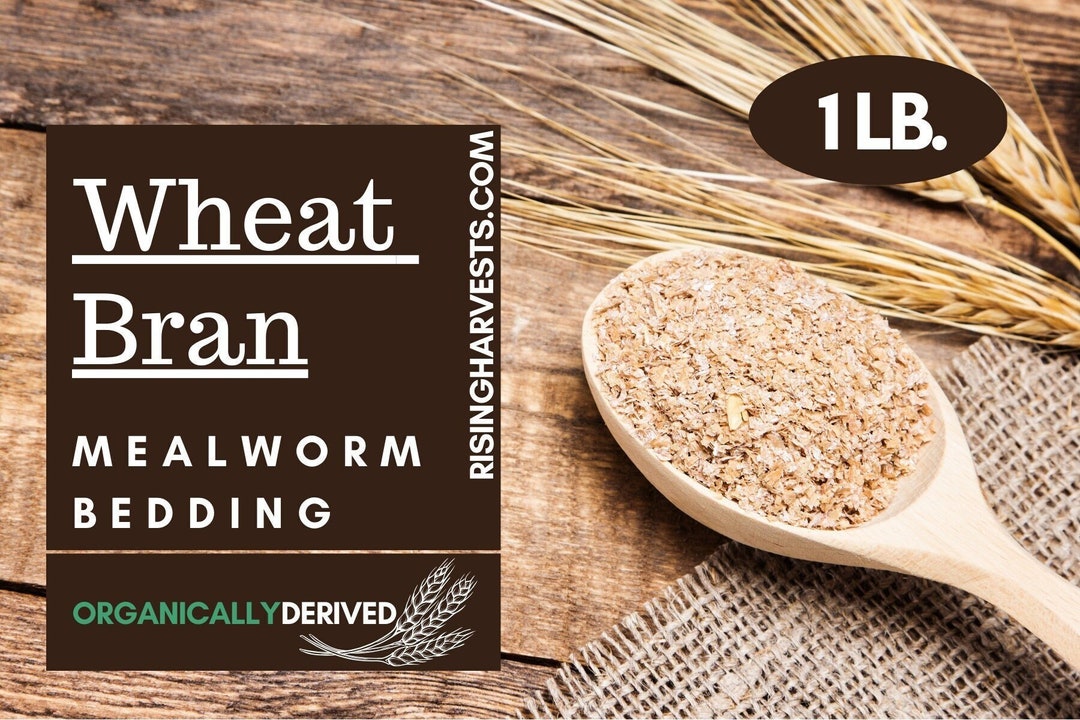 Wheat Bran Organically Derived Mealworm Bedding, Reptiles, Substrate ...