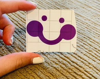 Smiley Face Decal - Etsy