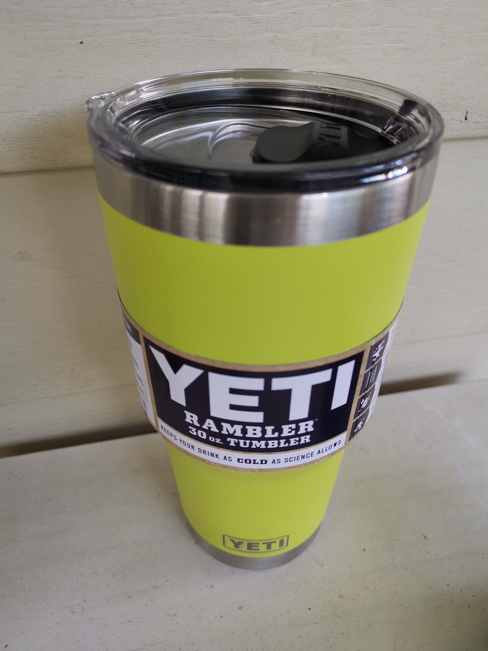 Rare Chartreuse Yeti Rambler 30oz Magslider Lid New ORIGINAL | Etsy
