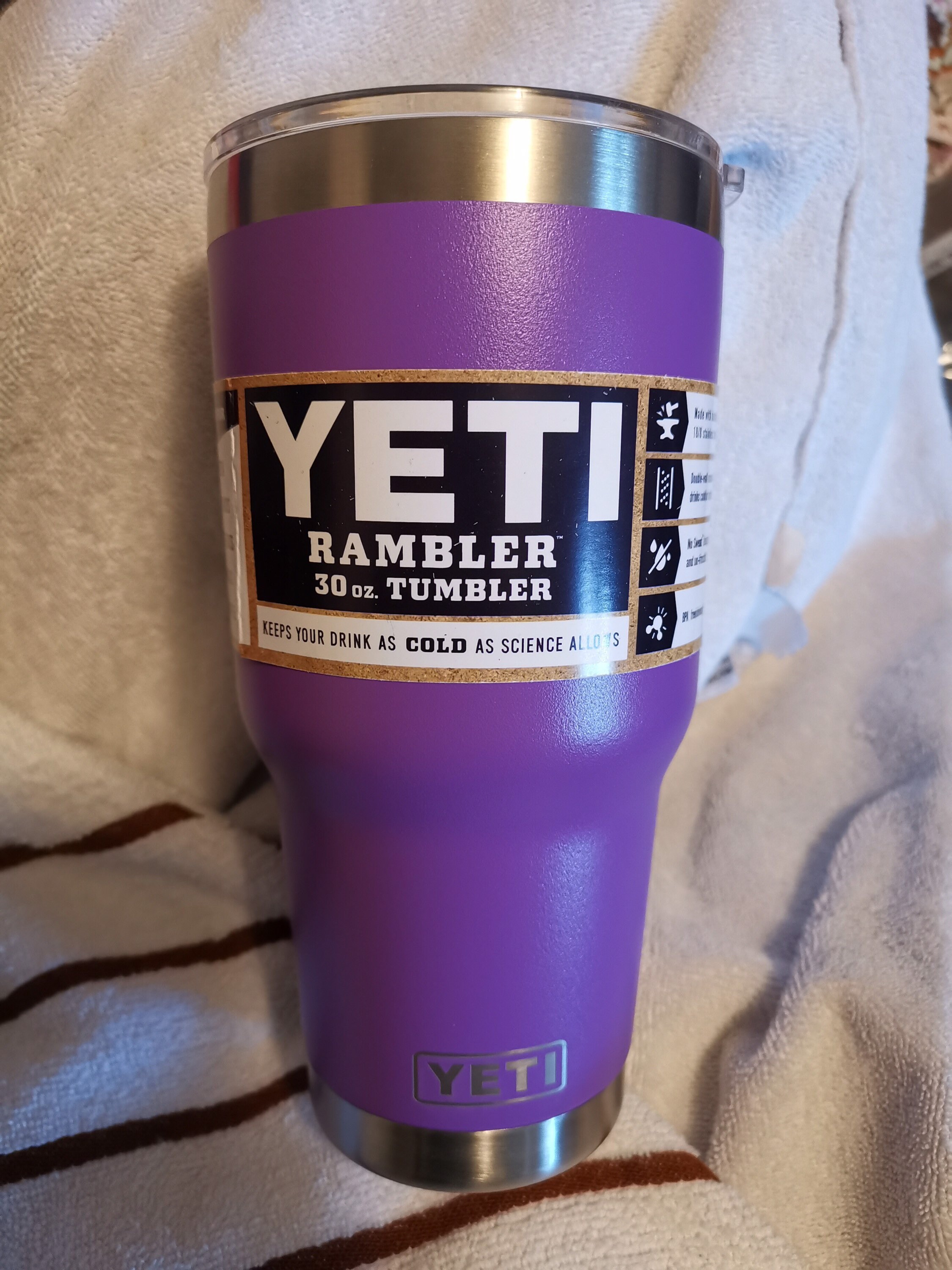 Rare Purple Yeti Rambler 30oz Magslider Lid New | Etsy
