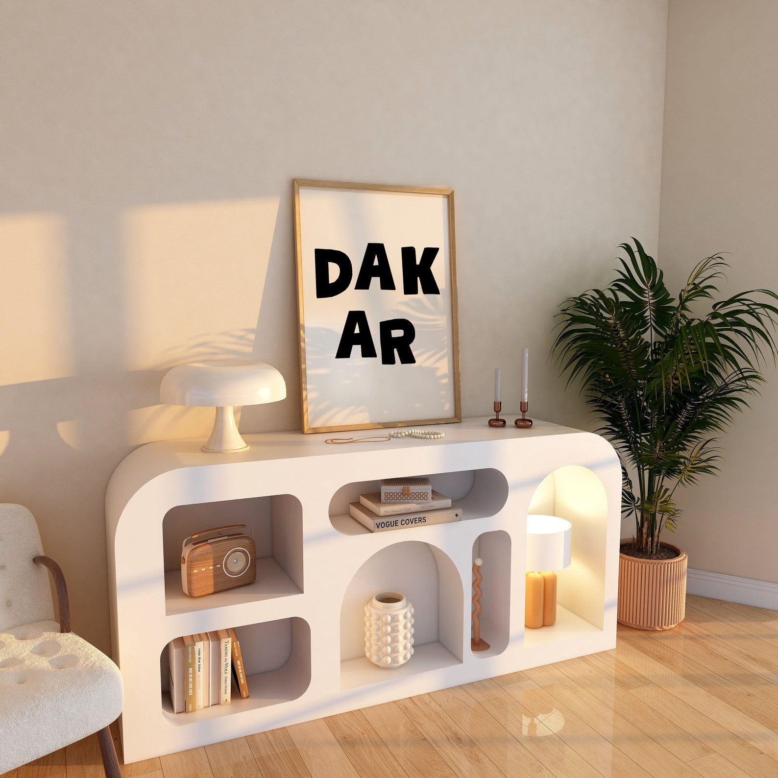 Dakar Senegal Art Print - Trendy City Wall Art - Black Dakar Digital ...