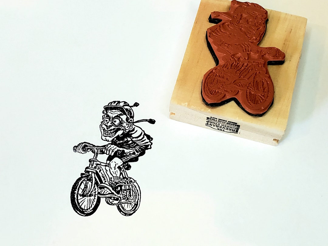 Determined Rubber Stamp - Etsy