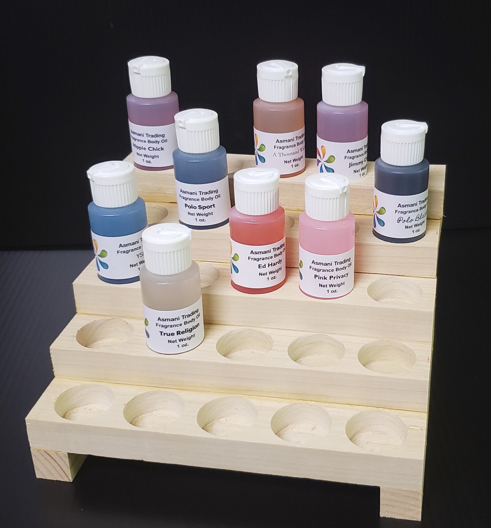 For 1oz/30ml Size Bottle Wooden Display Rack for Fragrance or - Etsy