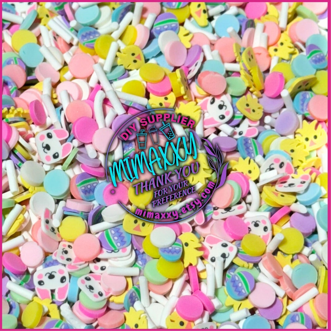 5mm BASKET EASTER /polymer Clay Slices / Diy/ Slime/ Fimo/ Resin Art ...