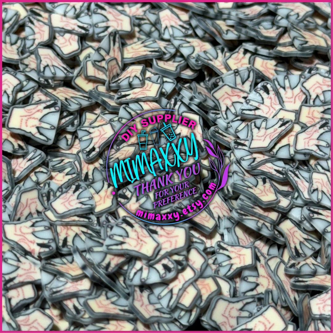 5mm Wednesday Family Inspired Mix, , Sprinkle, Slime, Polymer Clay ...