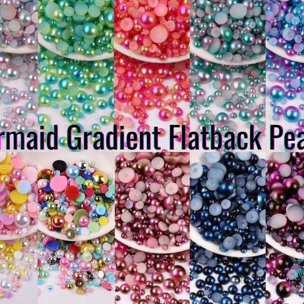 Flatback Pearls - Etsy