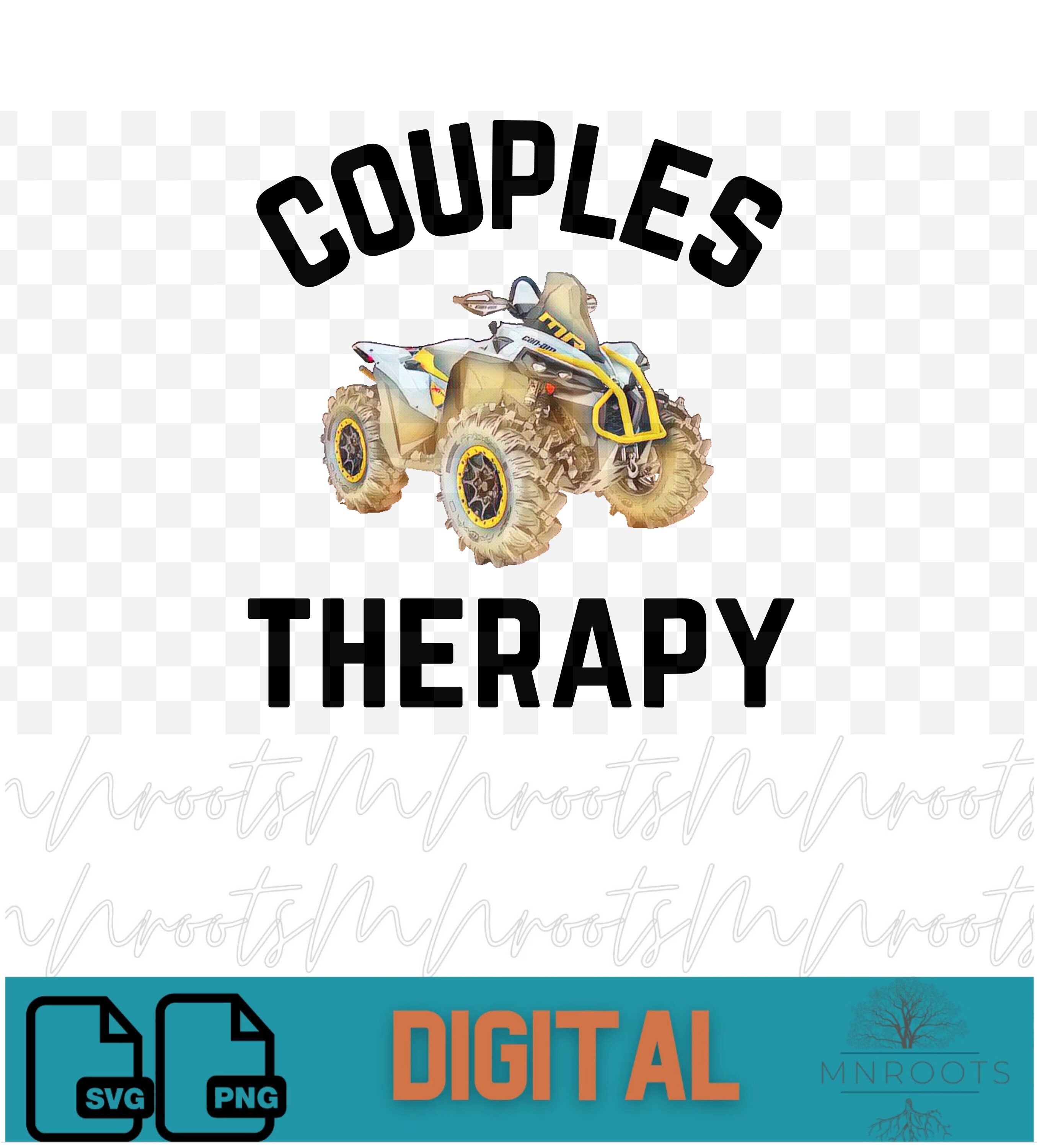 Couples Therapy ATV SVG PNG Sublimation/svg/shirt Svg/atv Shirt Shirt ...