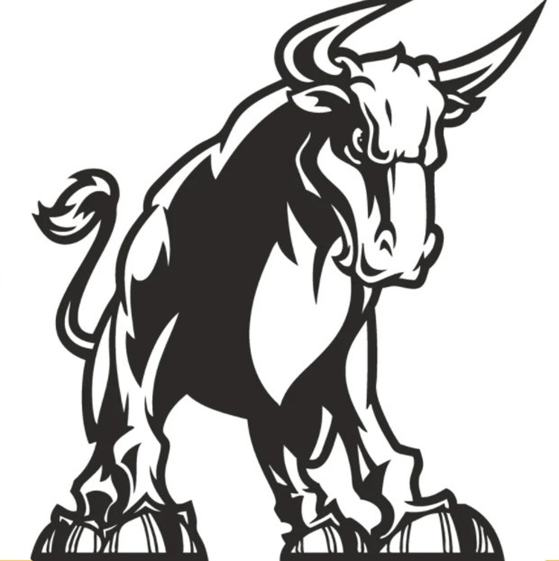 Stier Svg, Stier svg, Bull Vektor, Stier Clipart - Etsy.de