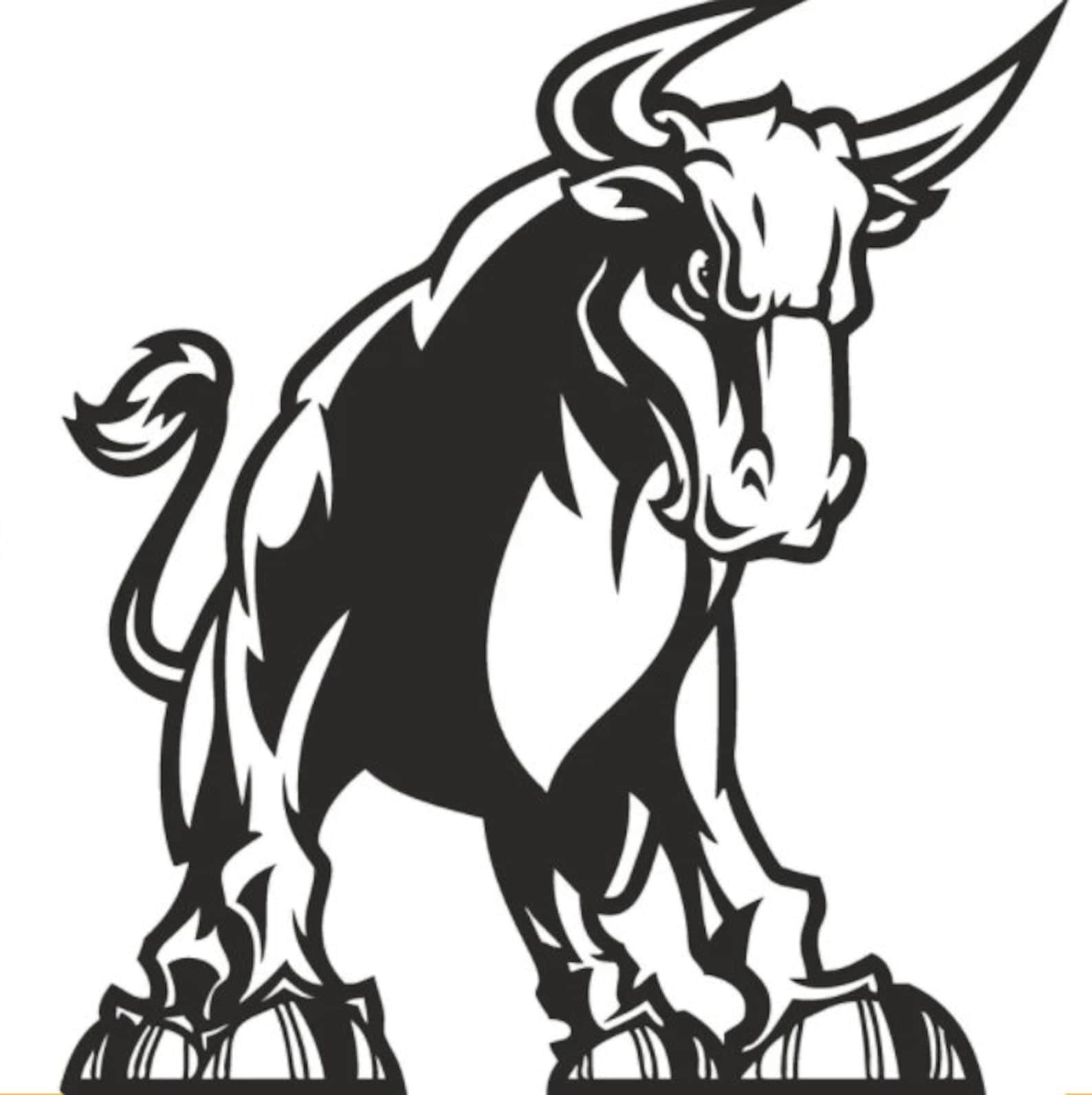 Stier Svg, Stier svg, Bull Vektor, Stier Clipart - Etsy.de