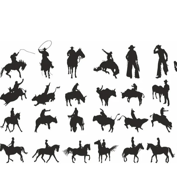 Cowboy SVG Bundle: Western Cut Files (digital Download) - Etsy