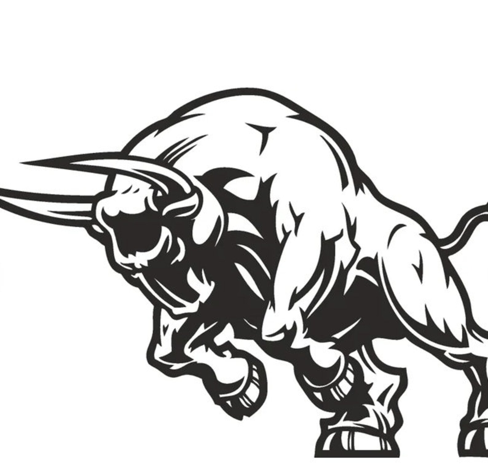 Stier Svg, Stier svg, Bull Vektor, Stier Clipart - Etsy.de