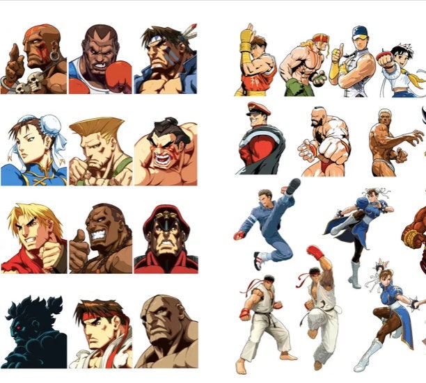 Street Fighter SVG, Vector Street Fighter, Street Fighter Silhouette - Etsy
