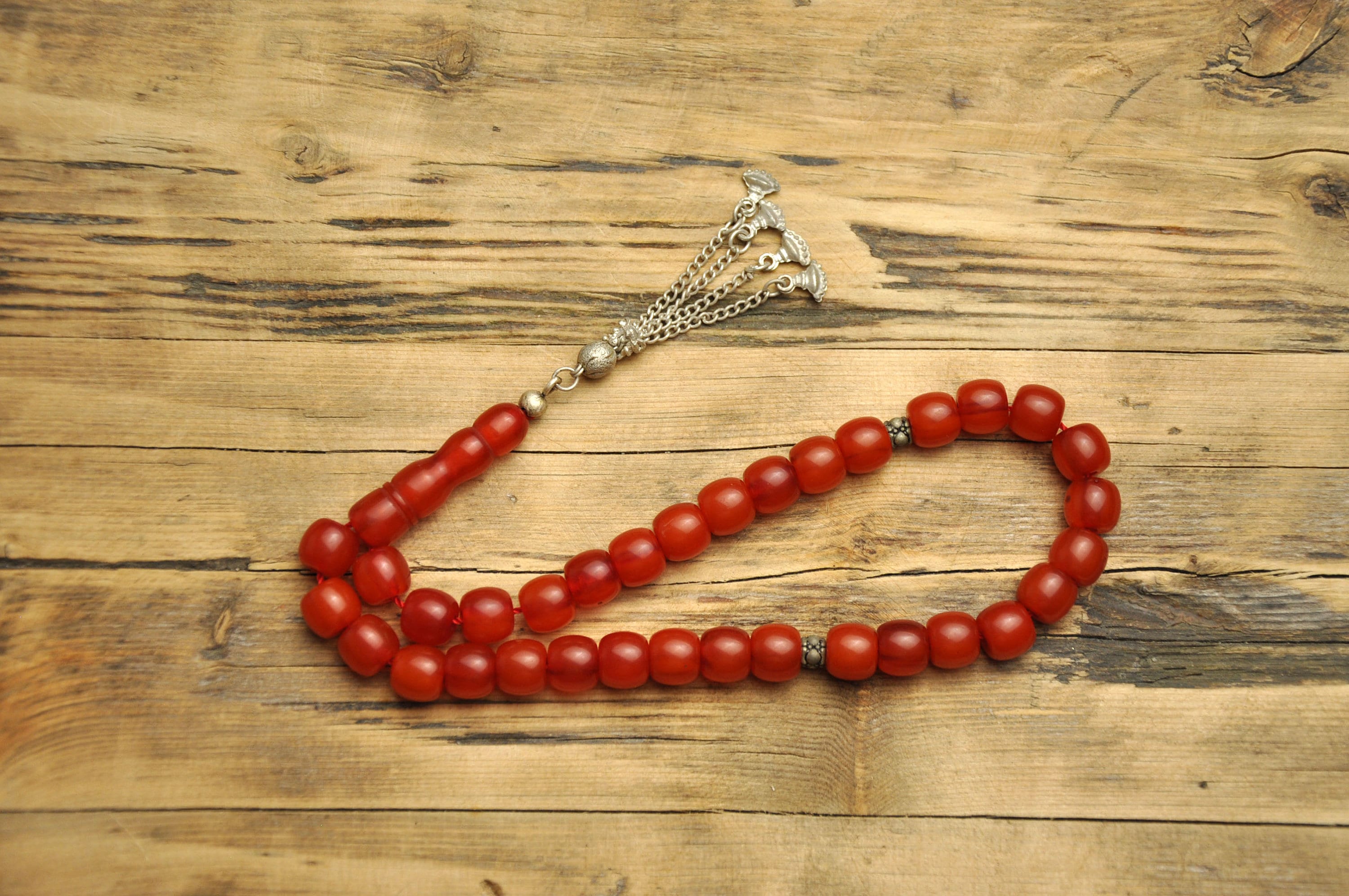 Premium Islamic Muslim Prayer Beads Maroon Color Baltic Amber | Etsy