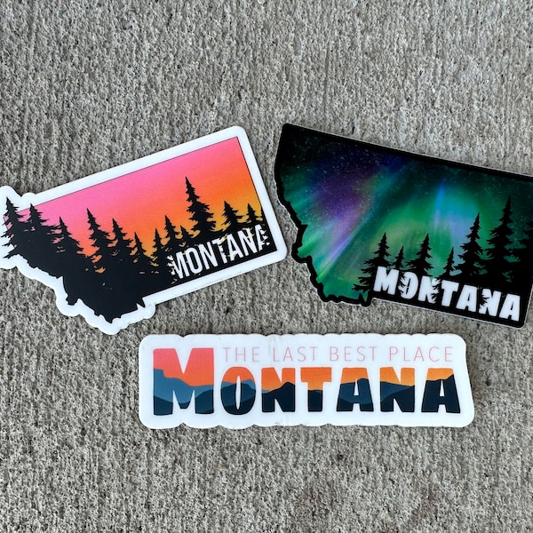 Montana Sticker - Etsy