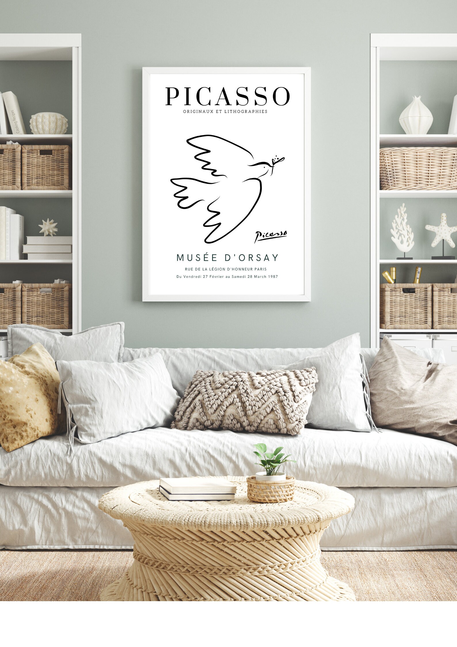 Pablo Picasso Animal One Line Drawing Collection/ Minimalistic - Etsy