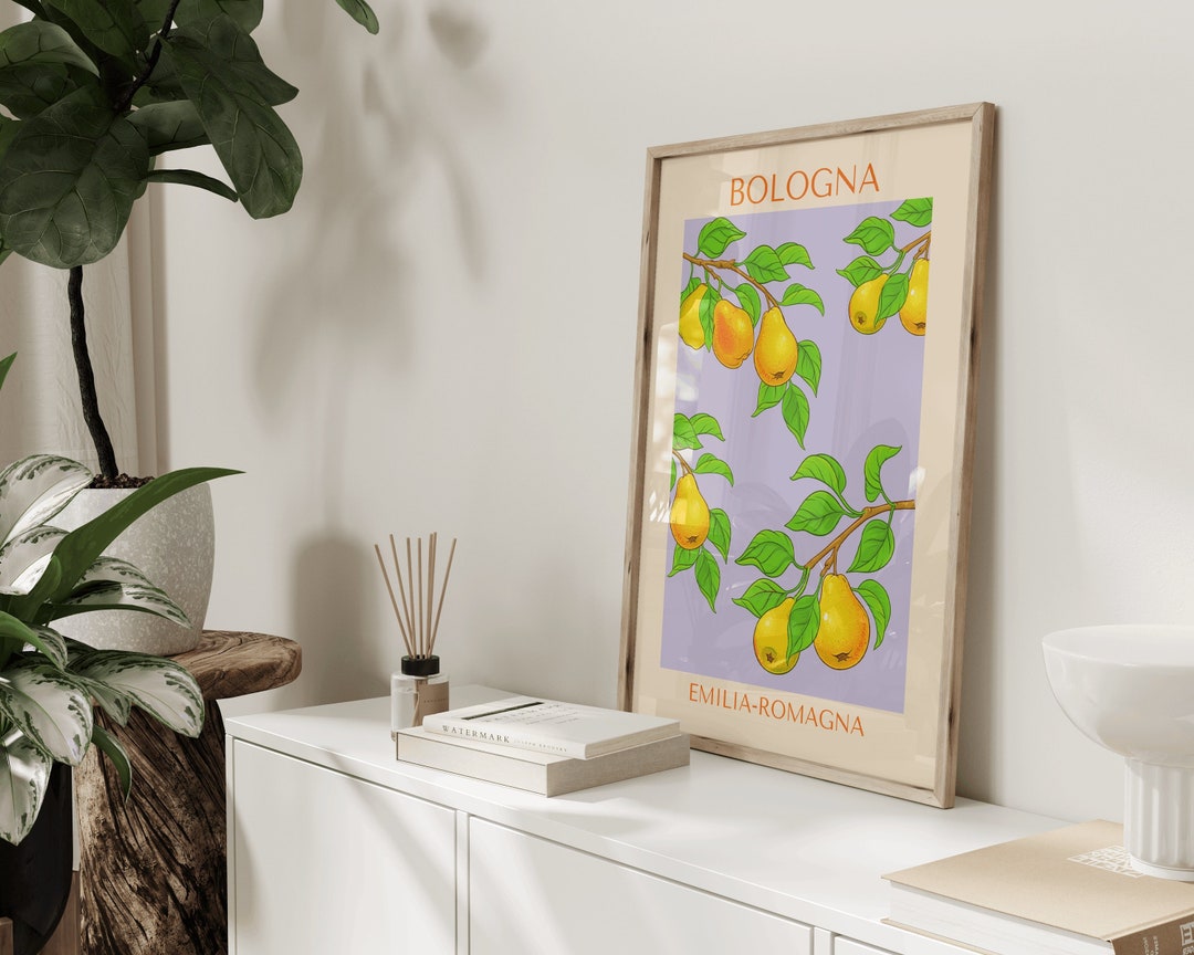 Stampa di ramo di pera, poster di Bologna, poster pop art, poster ...
