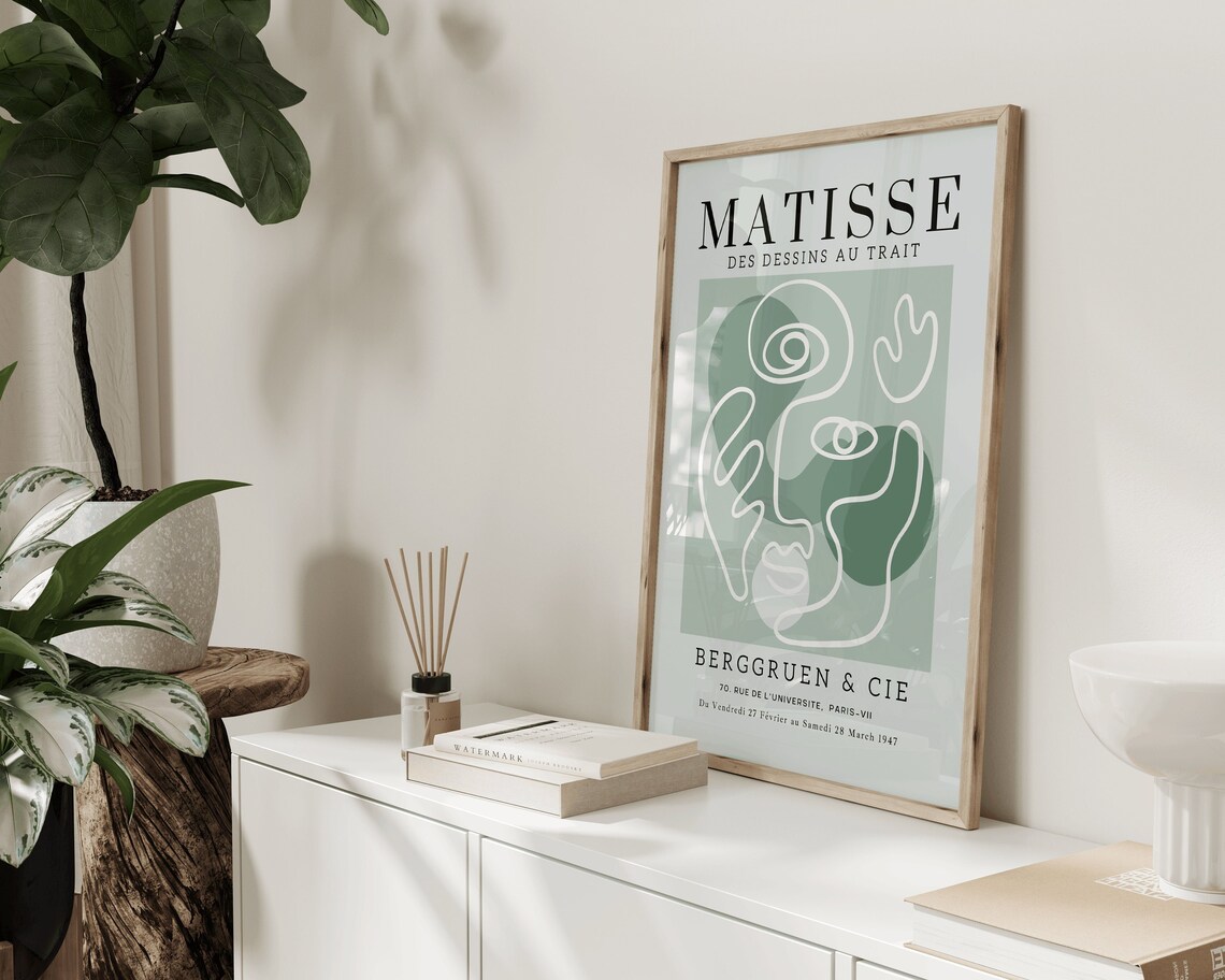 Henri Matisse One Line Drawing Collection/ Minimalistic - Etsy UK