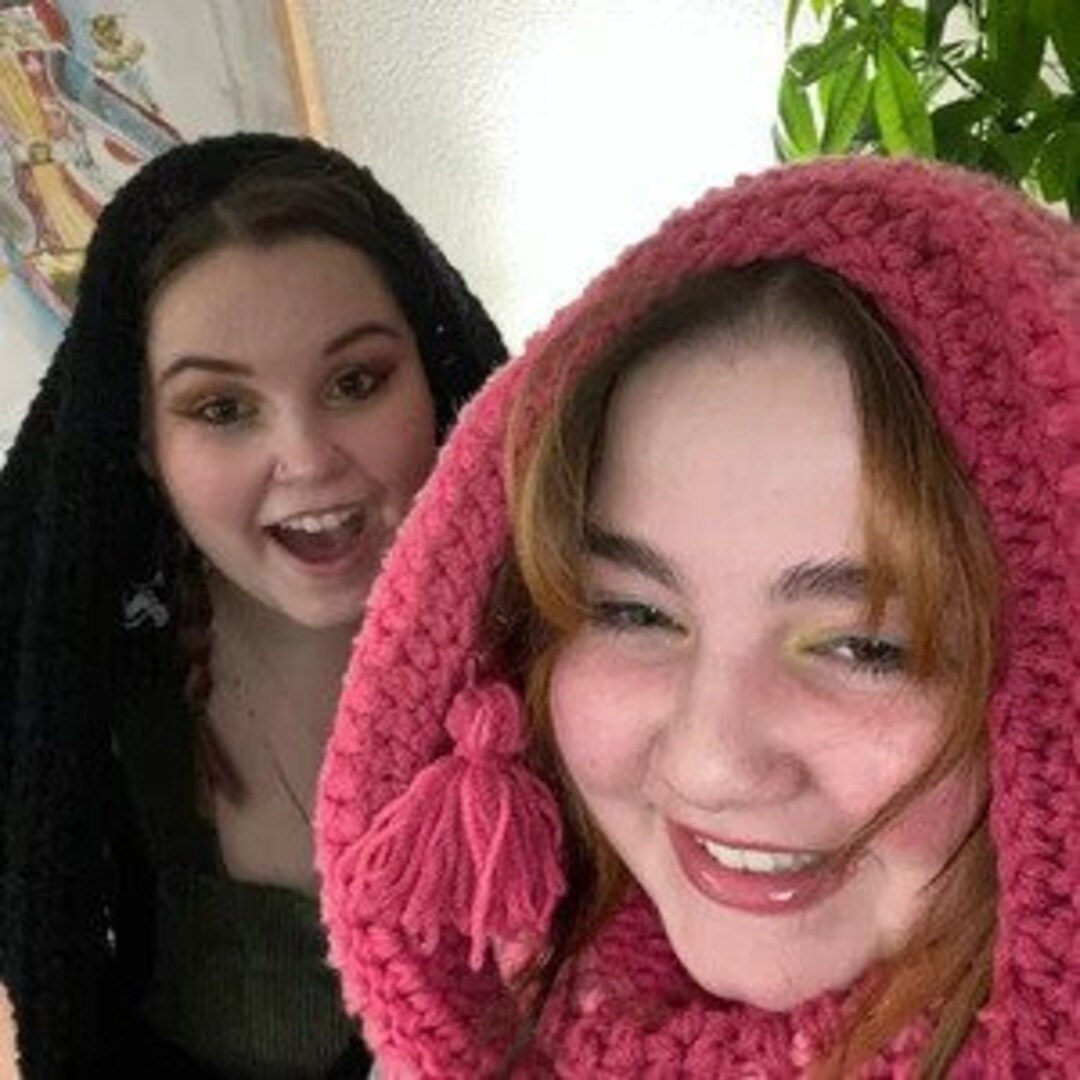 Wednesday and Enid Snoods - Etsy