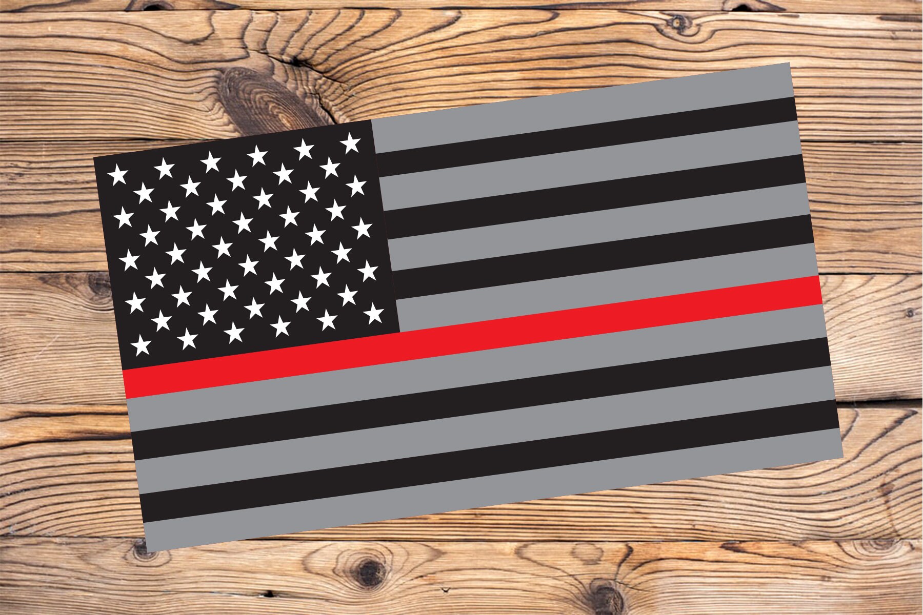 Thin Line USA Flag First Responders Decal Military Police | Etsy