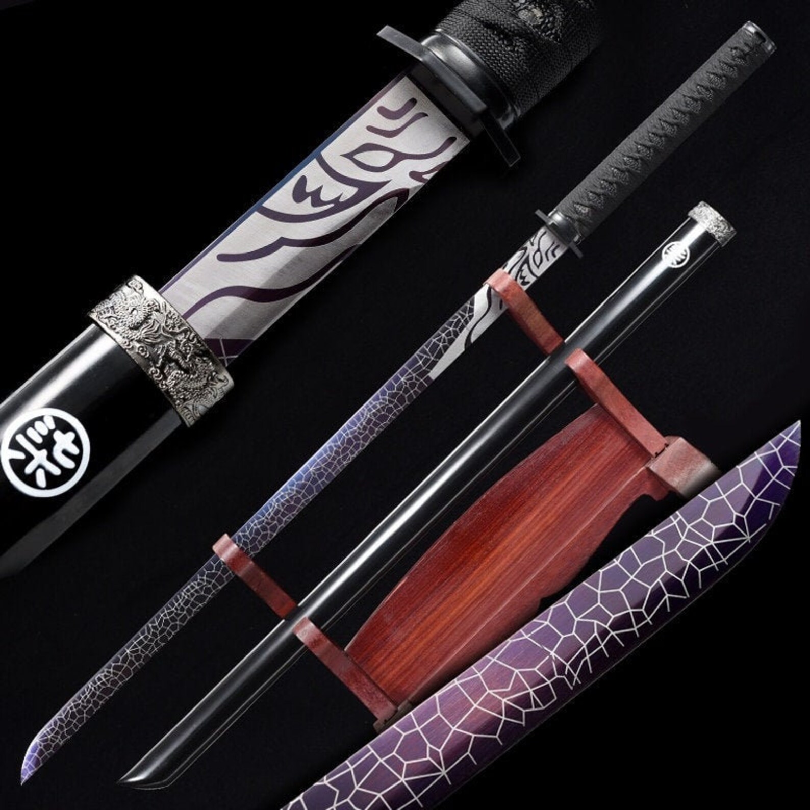 Scissor Seven Swords 1060 High Carbon Steel Blue White Sharp | Etsy