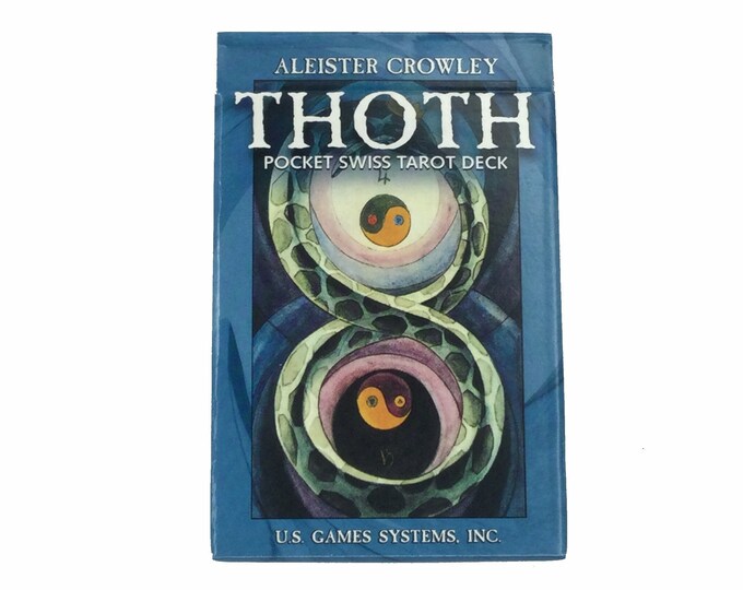 Crowley Thoth Pocket Swiss Tarot Deck, Authentic, by Aleister Crowley ...