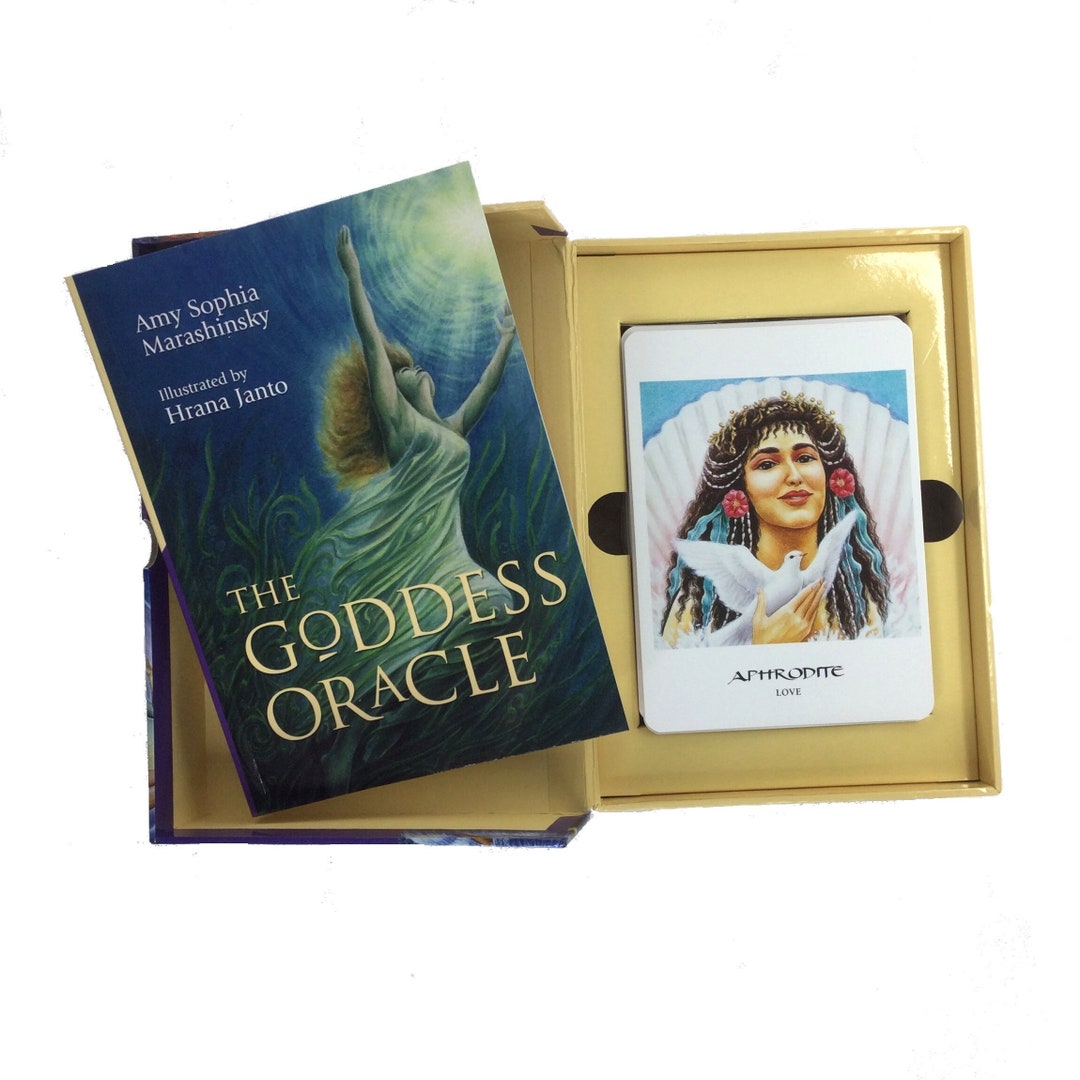 Goddess Oracle Deck and Book Set by Amy Sophia Marashinsky - Etsy