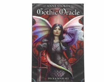Anne Stokes GOTHIC ORACLE Deck Cards and Guidebook Set by Steven Bright ...