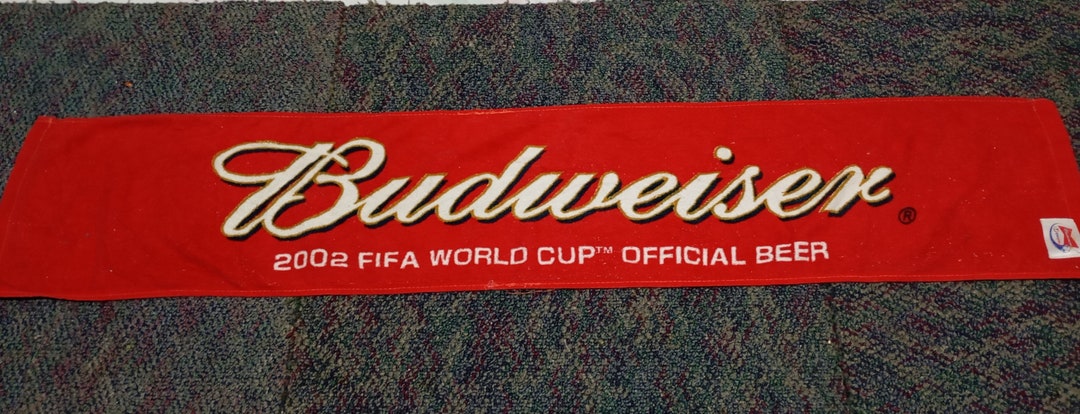 Vintage Budweiser Hand Towel - Etsy