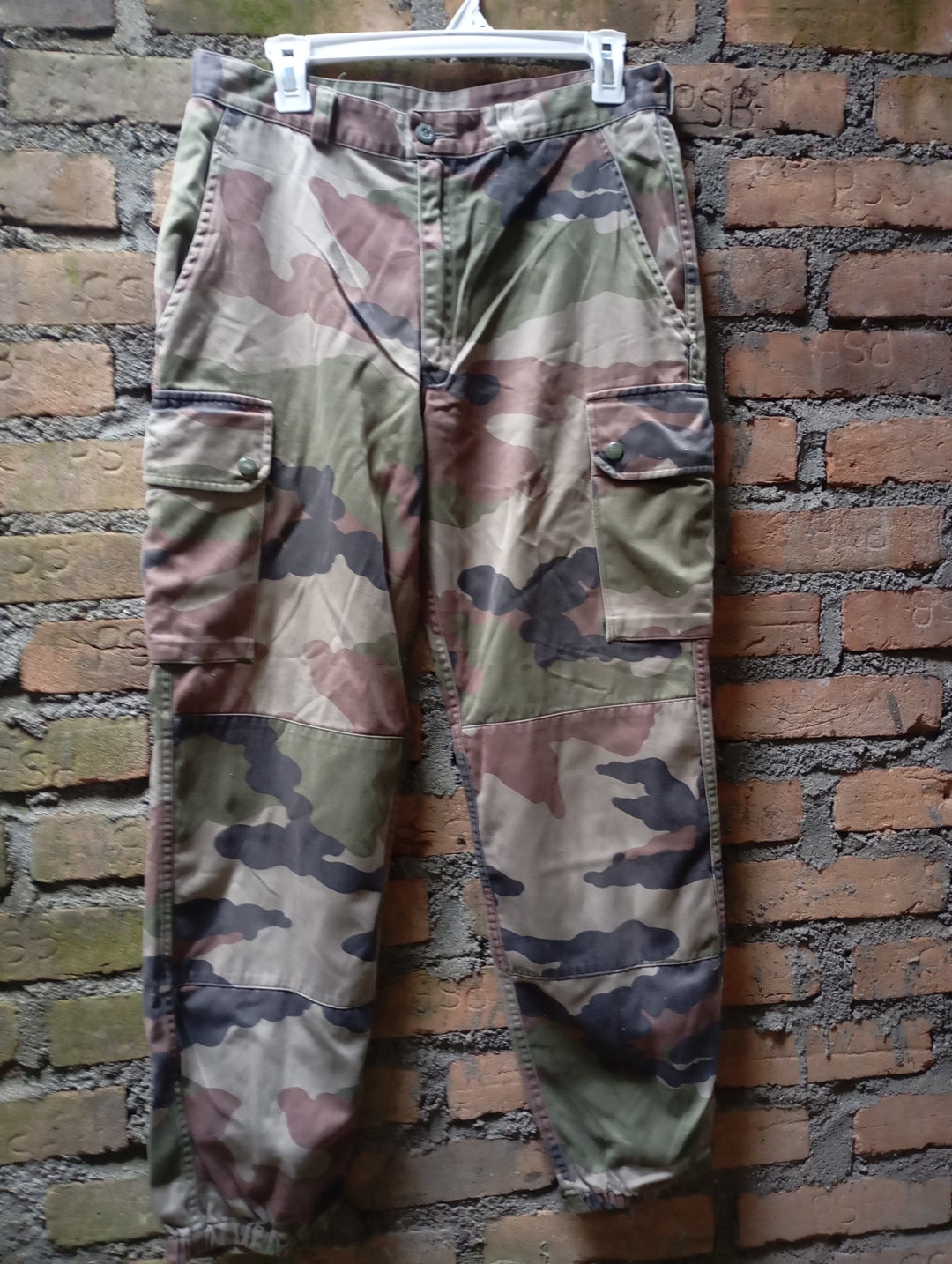 Vintage Camouflage French Military Pant - Etsy
