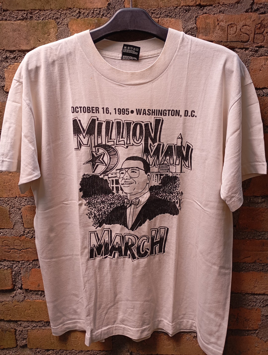 Vintage Million Man March 1995 Tees Made in USA - Etsy