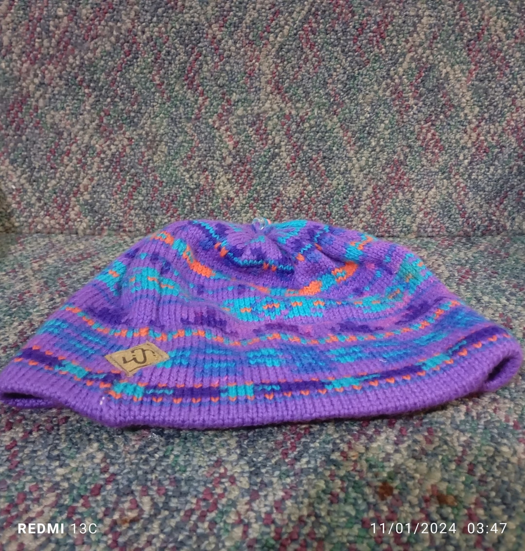 Vintage Native Navajo Beanie Hats Made in Canada - Etsy