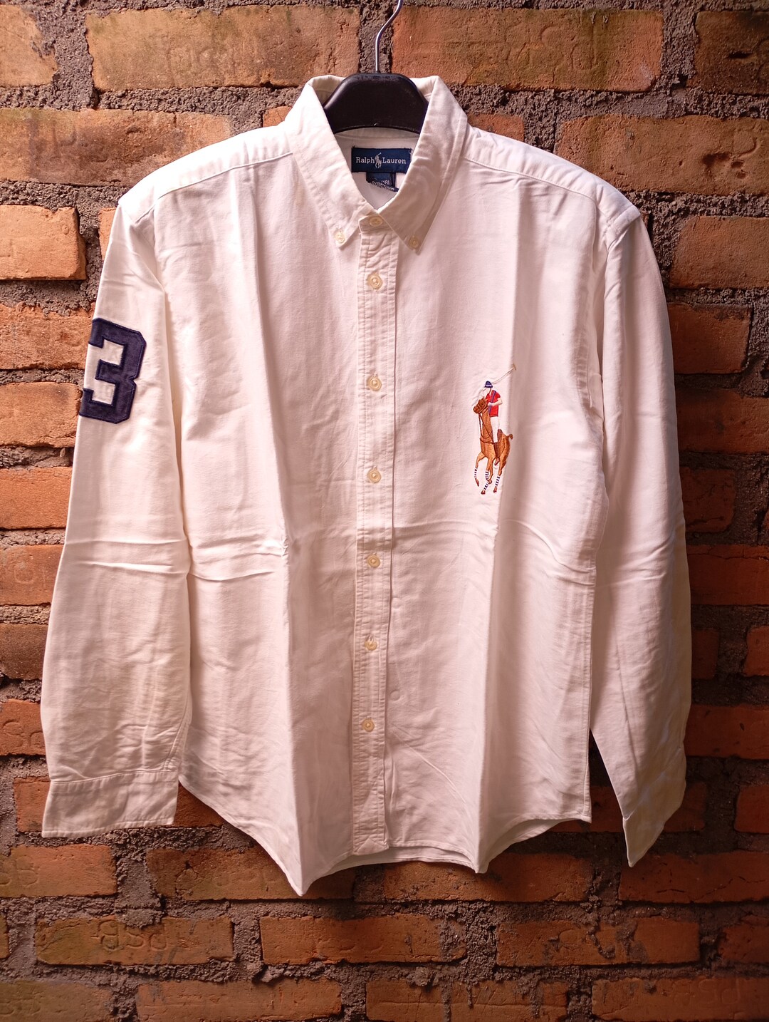 Vintage Polo Ralph Lauren White Shirts - Etsy