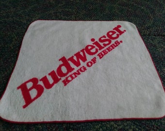 Budweiser Vintage Towel - Etsy