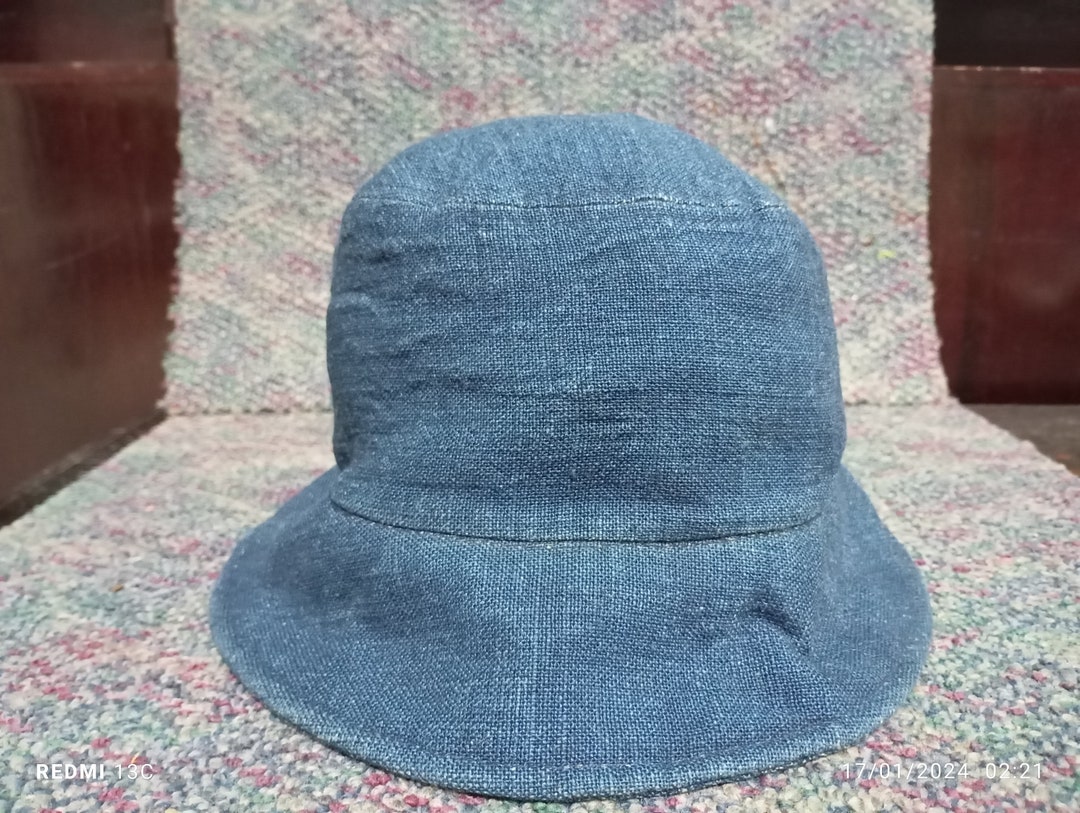 Vintage Denim Indigo Bucket Hats Made in Japan - Etsy