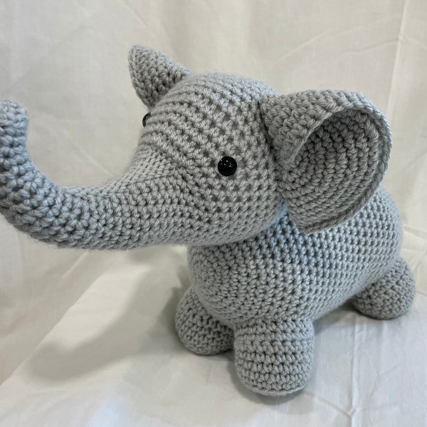 Crochet Realistic Elephant Pattern - Etsy