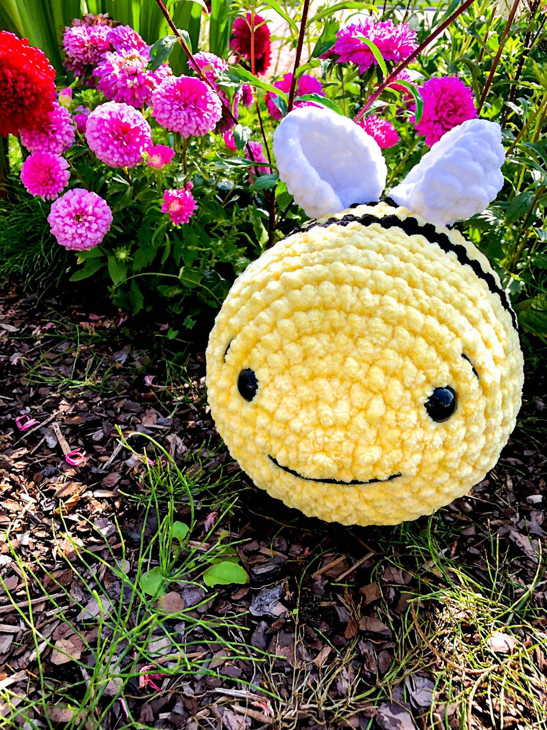 Crochet Plush Bee Amigurumi Bee Plush Toy Plush Toy Bee - Etsy