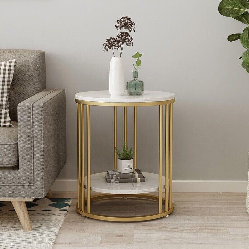 Gold Side Table - Etsy