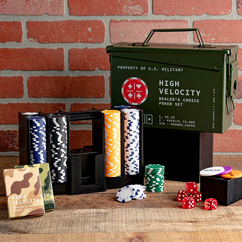 Poker Set | Ammo Box Loaded With THE ULTIMATE Poker Arsenal, Playing ...