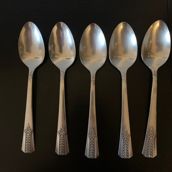 Silver Plate Spoon - Etsy