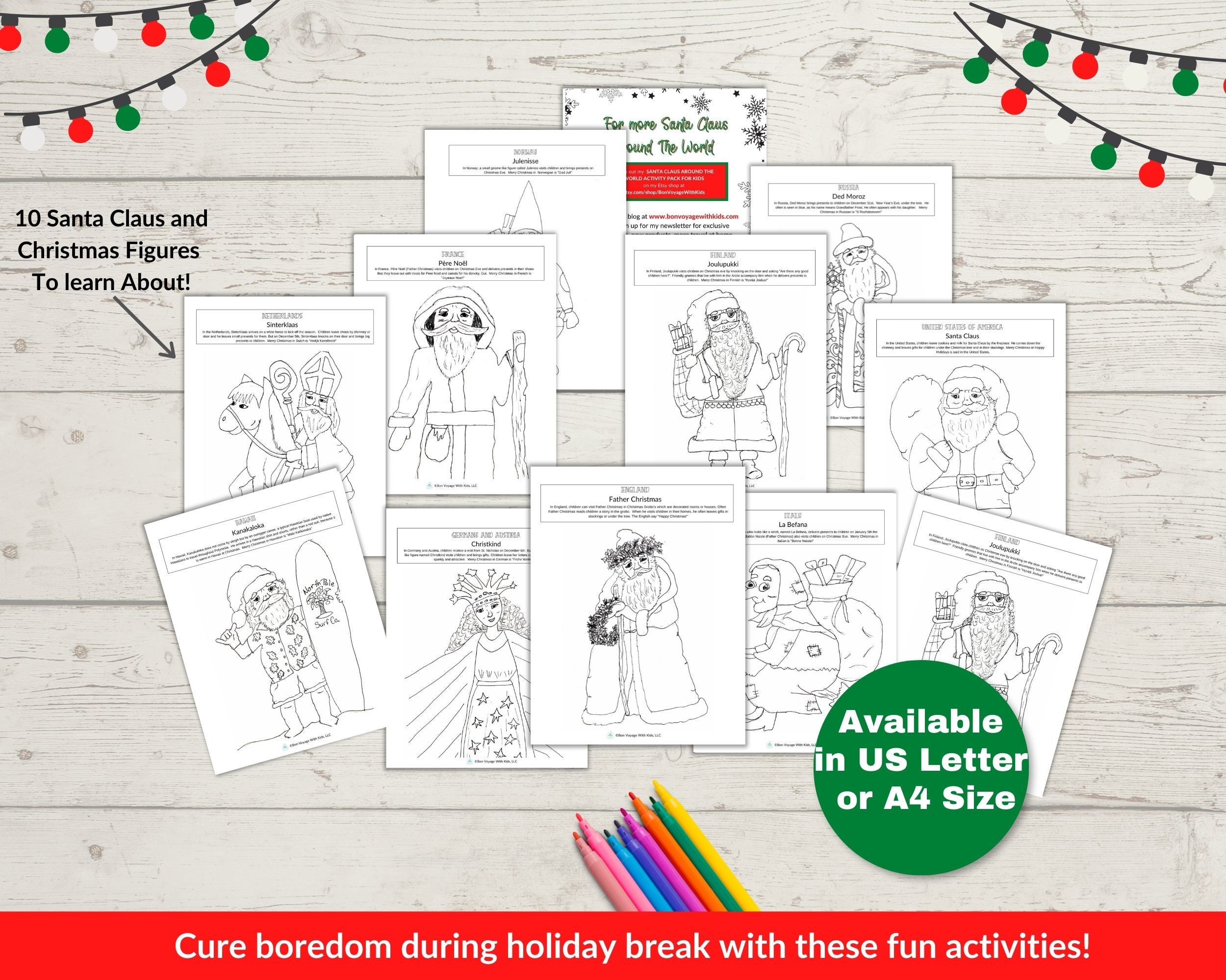 Christmas Coloring Sheets, Christmas Coloring Book, Christmas Coloring ...