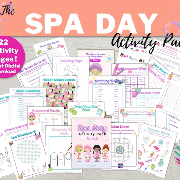 Kids Spa Party - Etsy