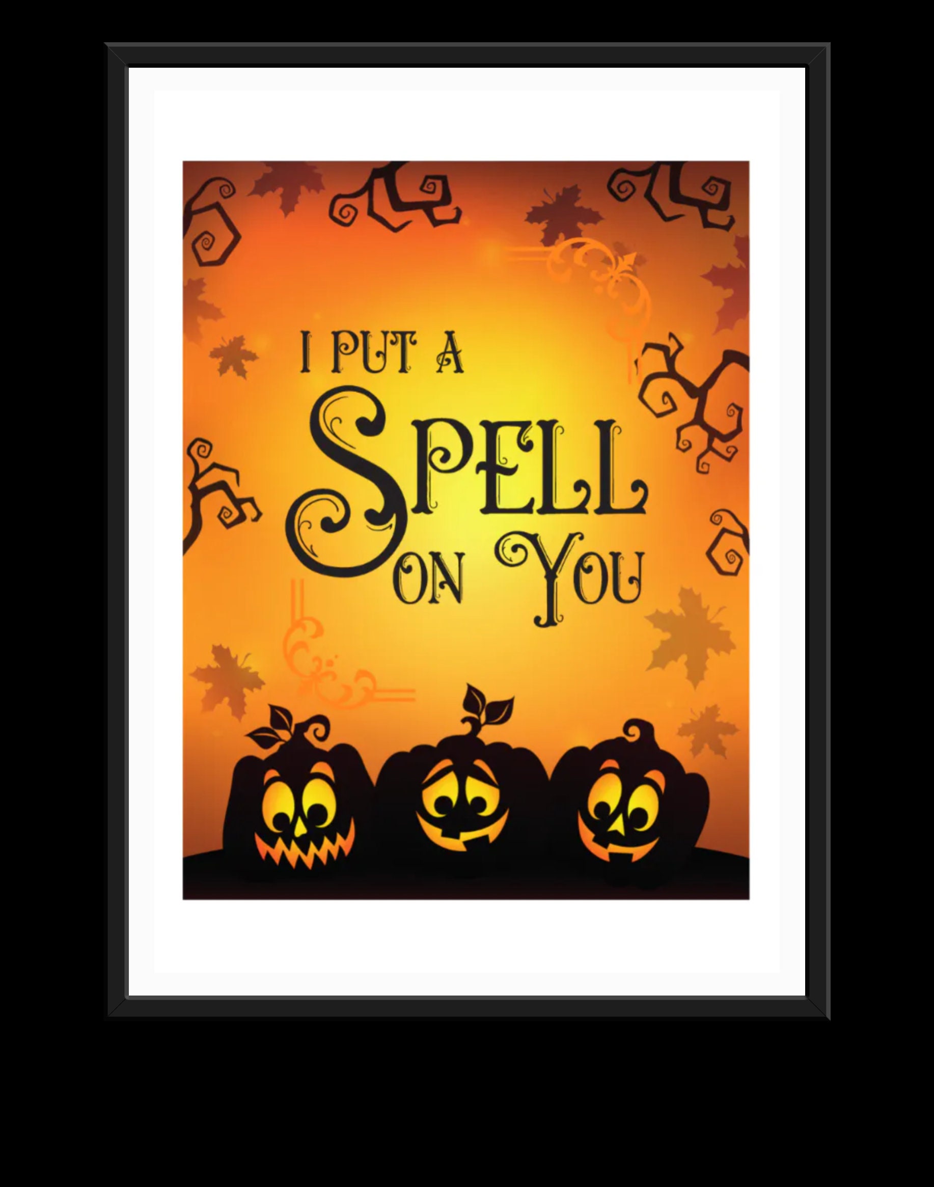 Home Décor Wall Hangings Halloween Decor *DIGITAL DOWNLOAD* Fall Wall ...