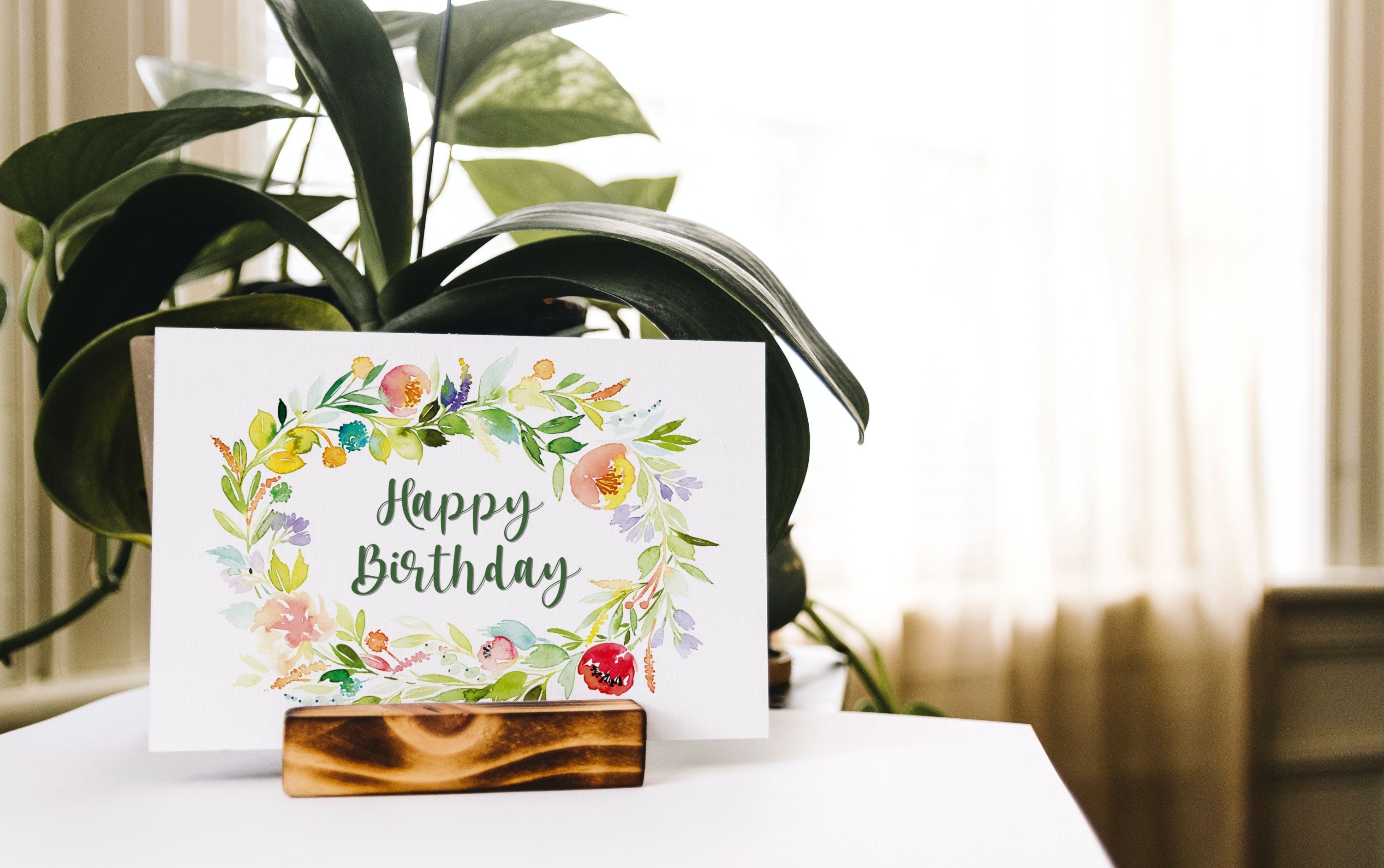 Printable Birthday Card | Digital Card | Printable Card | Watercolor ...