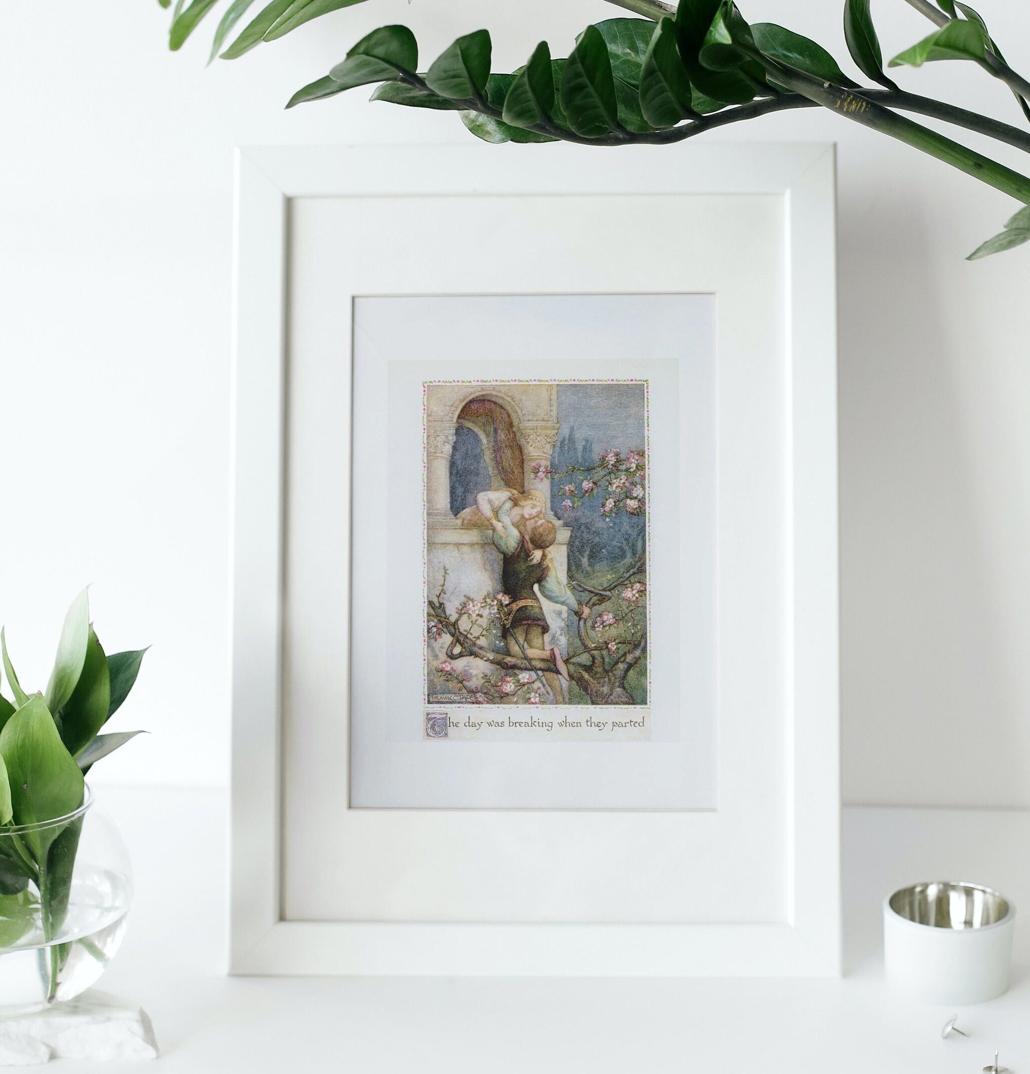 Vintage Digital, Wall Art Image, Download Printable, Romeo and Juliet ...