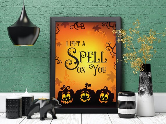 Home Décor Wall Hangings Halloween Decor *DIGITAL DOWNLOAD* Fall Wall ...