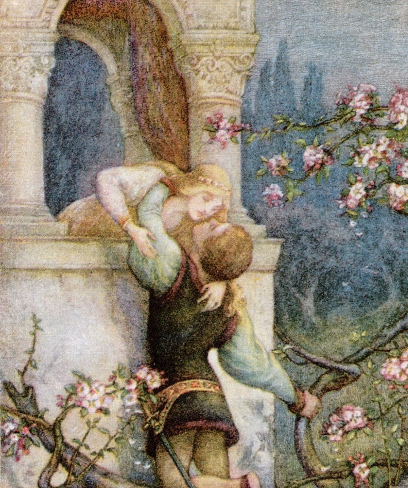 Vintage Digital, Wall Art Image, Download Printable, Romeo and Juliet ...