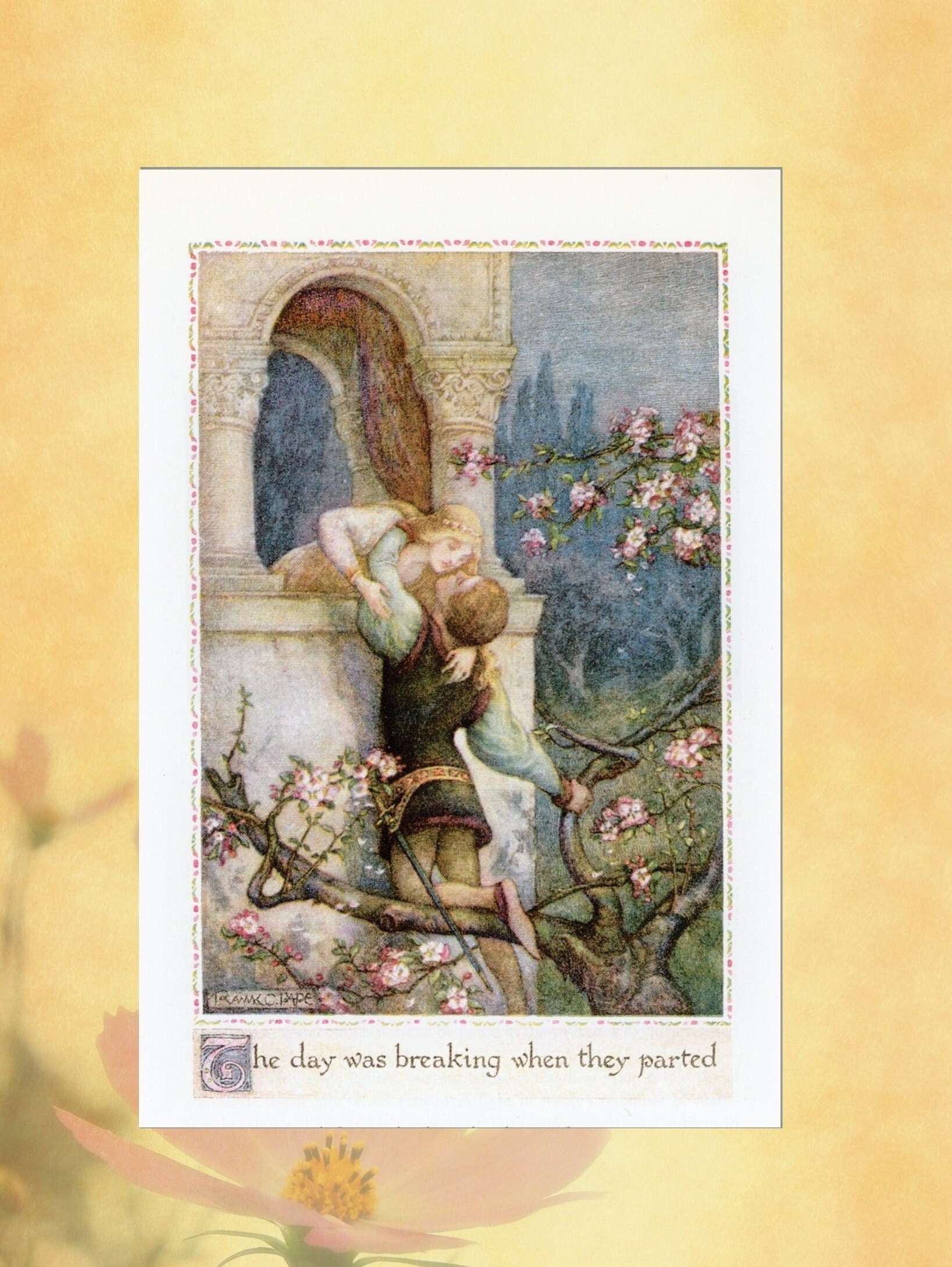 Vintage Digital, Wall Art Image, Download Printable, Romeo and Juliet ...