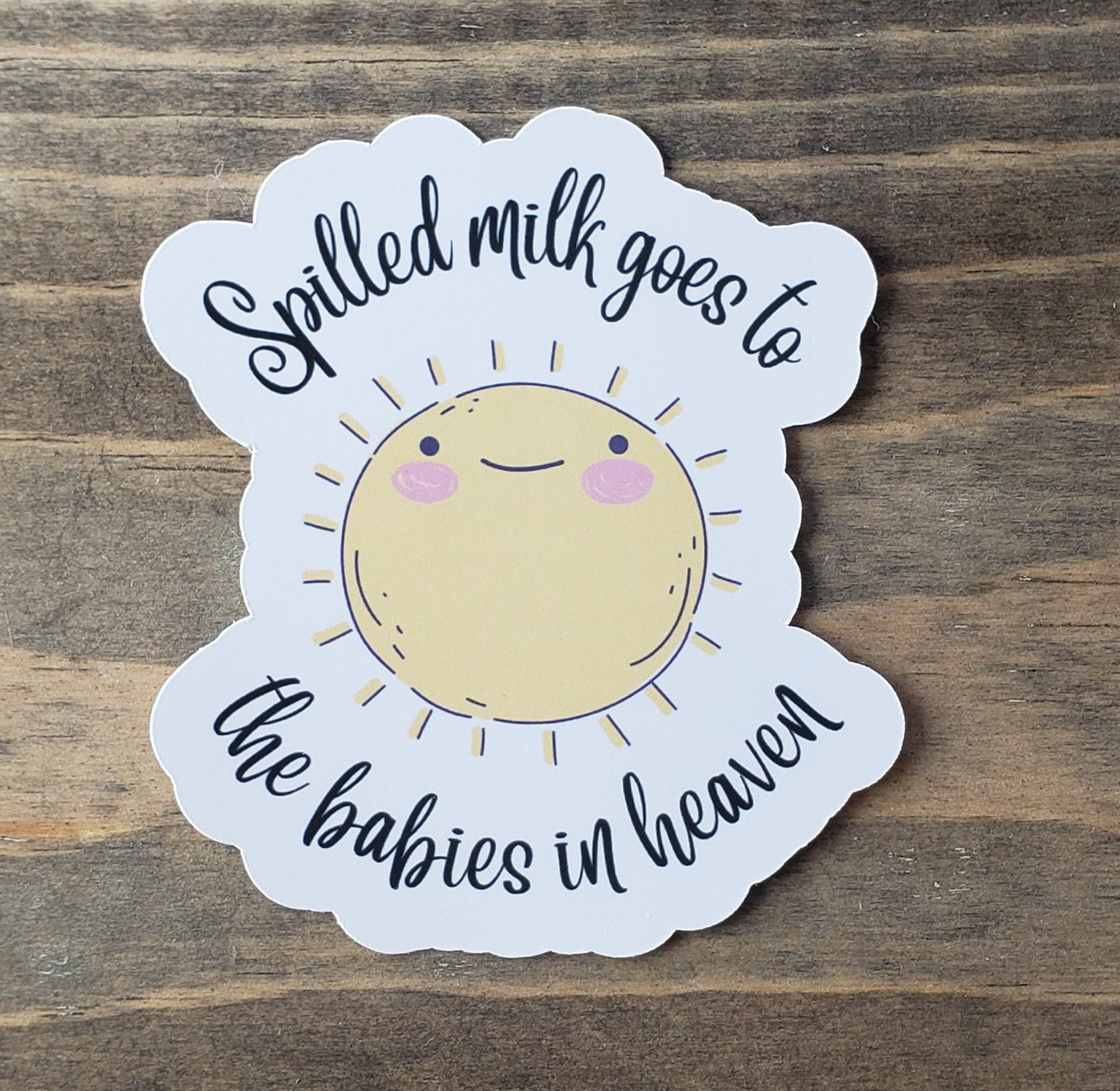 Holographic Breastfeeding Mama Die Cut Waterproof Sticker Gift for Mom ...